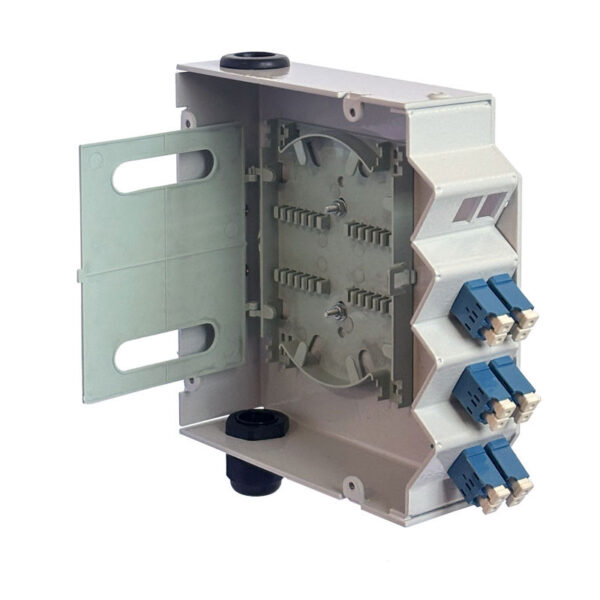 Patch Panel para Riel DIN 16P Fibra Óptica - Morex